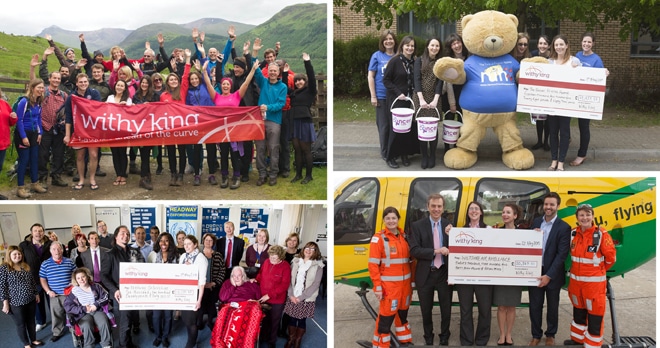 Withy King raises almost £50k for charity | CSR