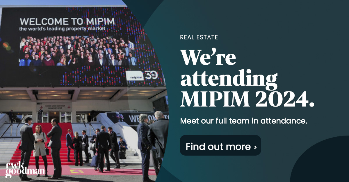 RWK Goodman at MIPIM 2024 | RWK Goodman