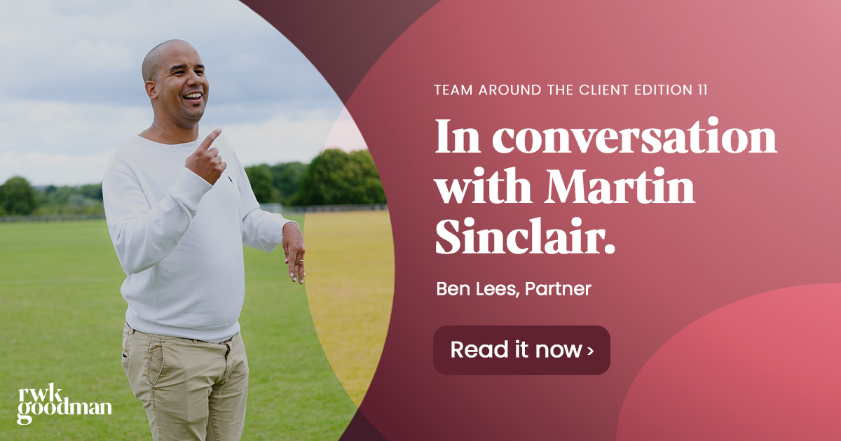 In conversation with Martin Sinclair - Former England CP International ...
