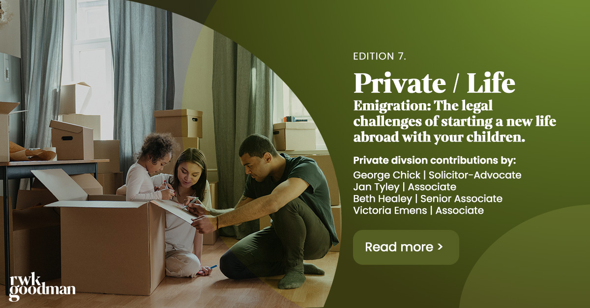 Private Life - 7th Edition | RWK Goodman