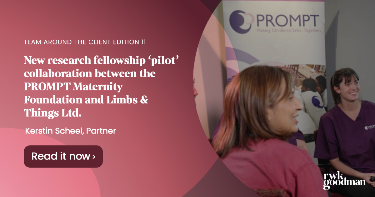 New research fellowship ‘pilot’ collaboration between the PROMPT ...