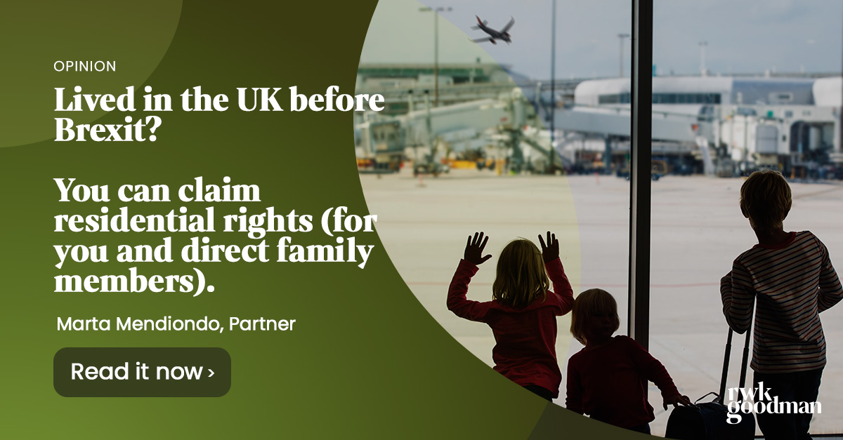 Lived in the UK before Brexit? You can still claim residential rights ...