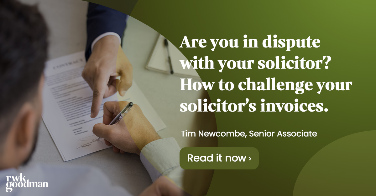 Are you in dispute with your solicitor? How to challenge your solicitor ...