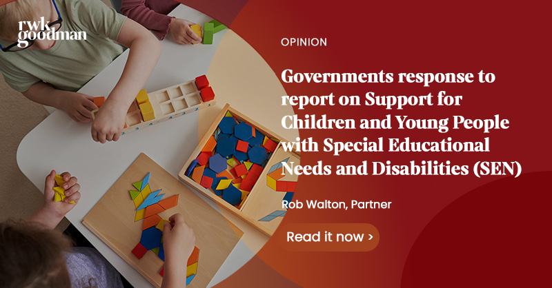 Governments response to report on Support for Children and Young People ...
